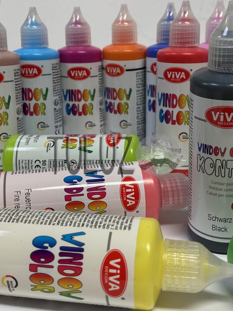 Window Color żelowe farby do malowania na szkle Viva Decor 90ml - sklep ...